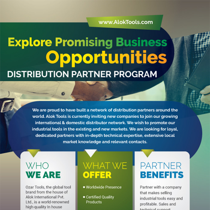 Partner with Alok Tools | A leading Tools Manufacturer and Suppliers