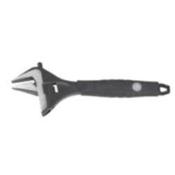 CRV Wide Jaw Adjustable Spanner with Comfort Grip | Alok Tools